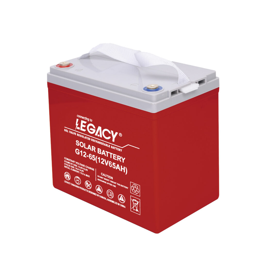 LEGACY GEL 12V 65AH VALVE REGULATED RECHARGEABLE BATTERY – ConnectingLegacy